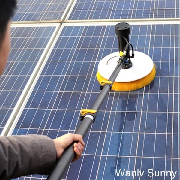 Quality Semi-automatic Electric Single Head Rolling Brush for Photovoltaic Panel for sale