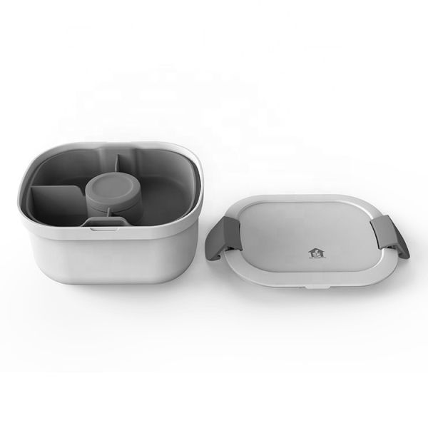 Quality Large Capacity Take Away BPA Free Eco Friendly Food Container with Lid Fork and for sale