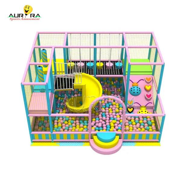 Quality Yellow LLDPE Playground School Soft Play Equipment Indoor For Children for sale