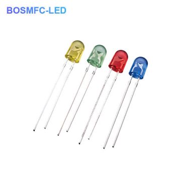 Quality 5*4*6 Oval Through Hole LED Emitting Diode Stable For Display Screen for sale