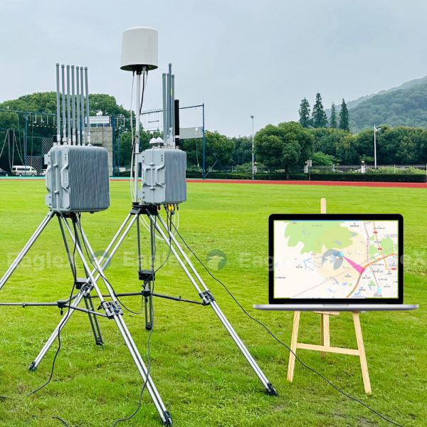 Quality Anti Drone Fixed FPV Drone Jammer Detection UAV Detector Finding Jamming System for sale