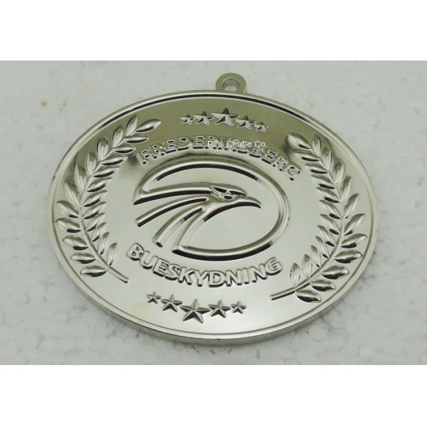 Quality Customized Medallion For Running Competition Event , Baseball Medals With Heat Transfer Lanyard for sale