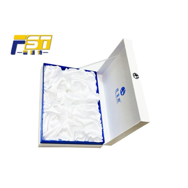 Quality White High End Gift Flower Box CMYK Printing Recyclable Size Welcome Customized for sale