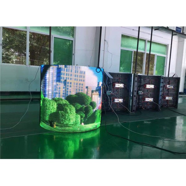 Quality Nationstar Lamp P3 Curved LED Billboards SMD2121 Flexible for sale