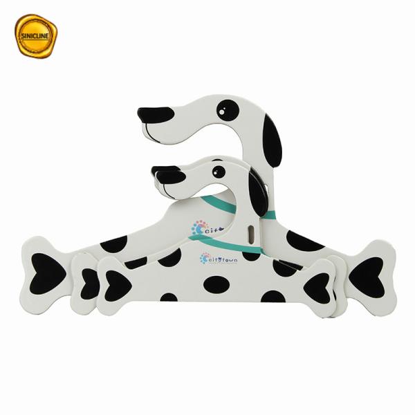 Quality 3mm Customized Logo Cardboard Hangers For Kids/ Pets Clothing for sale