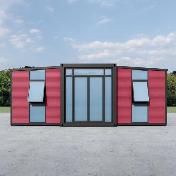 Quality Two Wings Easy Foldable Expansion Container House 20ft Tiny Apartment Living for sale