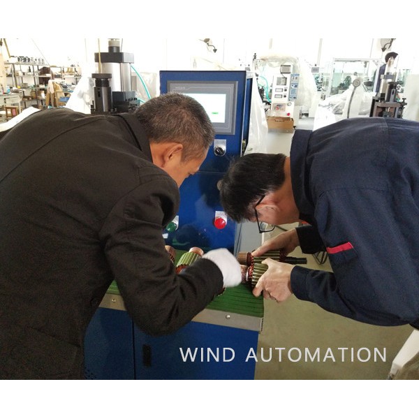 Quality 15KHz High Frequency Armature Commutator Spot Welding Fusing Hot Staking Machine for sale