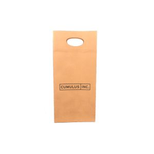 Quality Brown Biodegradable Single Wine Bottle Cardboard Box Eco - Friendly Design for sale