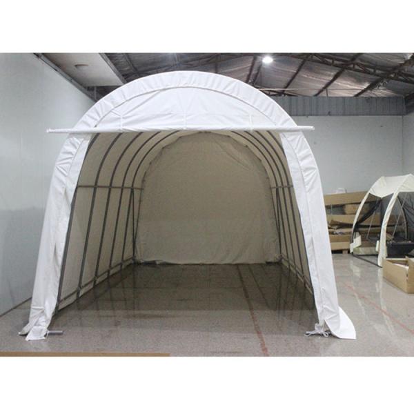Quality Not Coated Sail Finishing Waterproof Carport Covers for 400*730*330cm Car Protection for sale