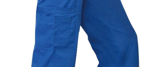 Quality 200 GSM Insert Pocket Plain Spandex Pants Medical Uniform Scrubs for sale