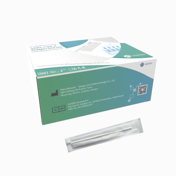 Quality Plastic Antigen Swab Test Kit 99% Accuracy 25 Test/Box for sale