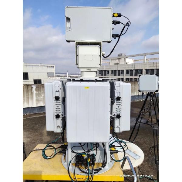 Quality Advanced 3D X Band Radar For Critical Facilities 4 Panel Phased Array Configuration for sale