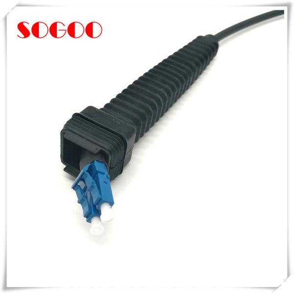 Quality NSN boot Armored Fiber Patch Cord Ftta Jumper With Nokia Nsn Boots 90 Degree for sale