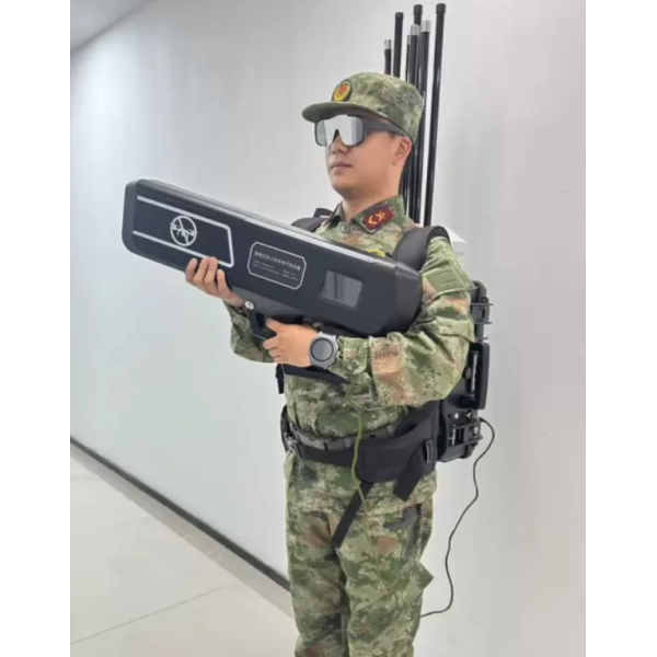 Quality 3km portable drone countermeasure gun with long operating range for sale