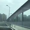 china Glass Reinforced Plastic Highway Sound Barriers Corrosion Resistant