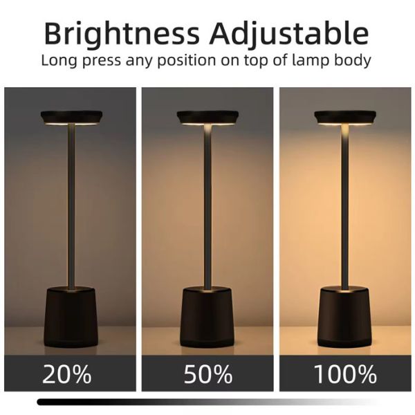 Quality Adjustable Brightness Touch Led Table Lamp 1.6W For Home And Office for sale