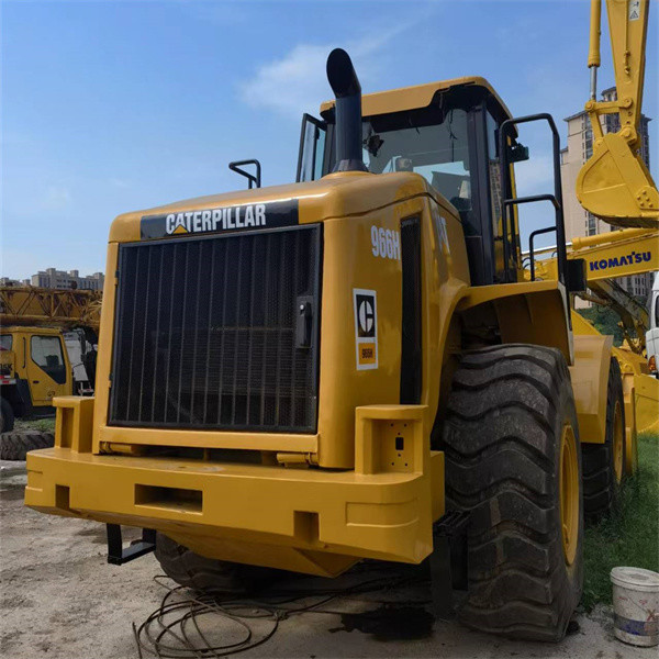 Quality Caterpillar 966h Wheel Loader Used Wheel Loader Engine power 195kW for sale