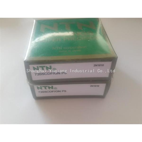 Quality NTN high precision angular contact ball bearing 7205CDF/GNP5,7207CDBGNP4 for sale