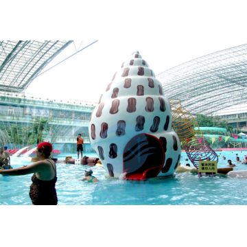 Quality Commercial Mini Pool Slide Fiberglass Water Park Pool Slide Anti Static For for sale