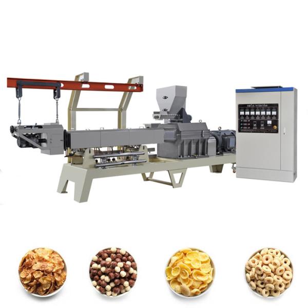 Quality Stainless Steel Breakfast Cereal Production Line Corn Flakes Making Machine for sale