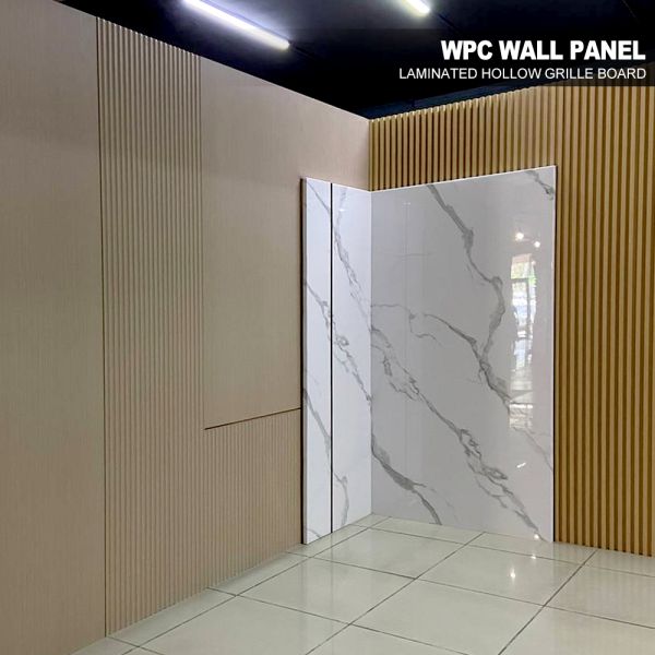Quality High Quality WPC Louver Panel Fluted Wall Panel For Interior Hotel WPC Wall for sale