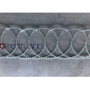 Quality Hight Security Flat Wrap Razor Blade Barbed Wire Tope Security Wire Compact for sale