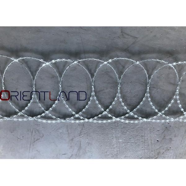 Quality Hight Security Flat Wrap Razor Blade Barbed Wire Tope Security Wire Compact for sale