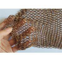 Quality 10mm Round Hole Metal Ring Mesh 304 Stainless Steel for sale