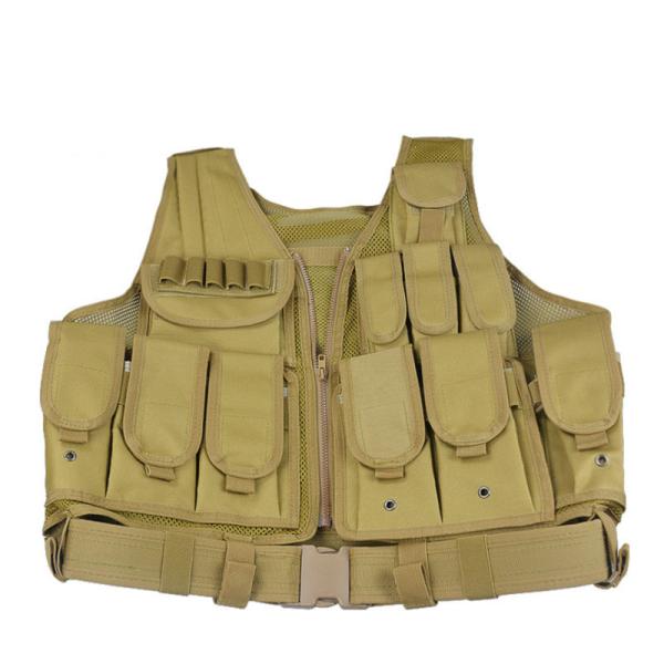 Quality Breathable Nylon Mesh Military Plate Carrier Vest High Tensile for sale