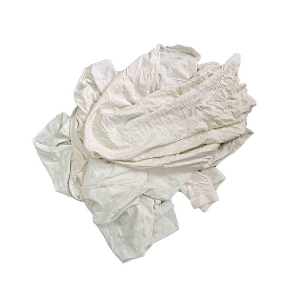 Quality 55cm White Rags 10kg for sale