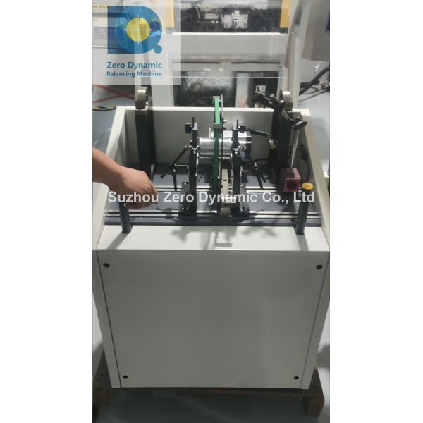 Quality 16kg Hard Bearing Belt Drive Balancing Machine For Grinding Wheel / Electric Armature for sale