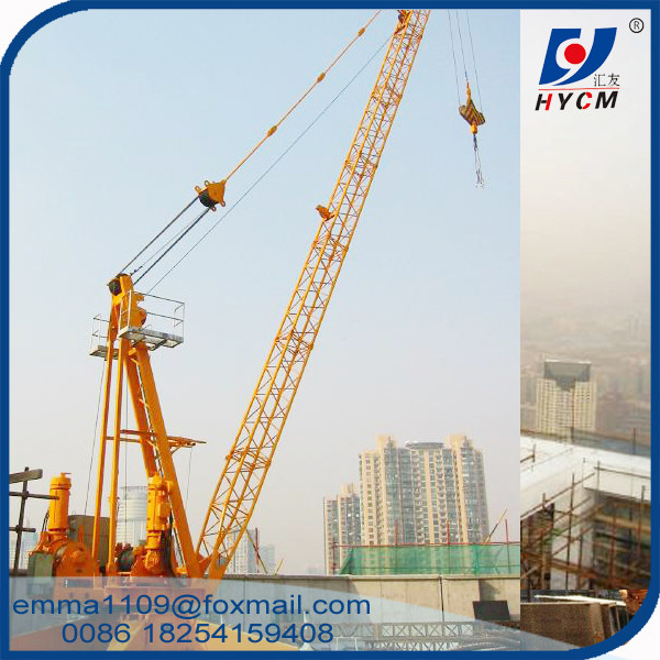 Quality 3 Tons Load 24 Meters Boom Derrick Hoist For 120m Building for sale