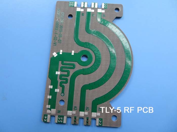 Quality Taconic High Frequency PCB Made on TLY-5 7.5mil 0.191mm With DK2.2 for for sale