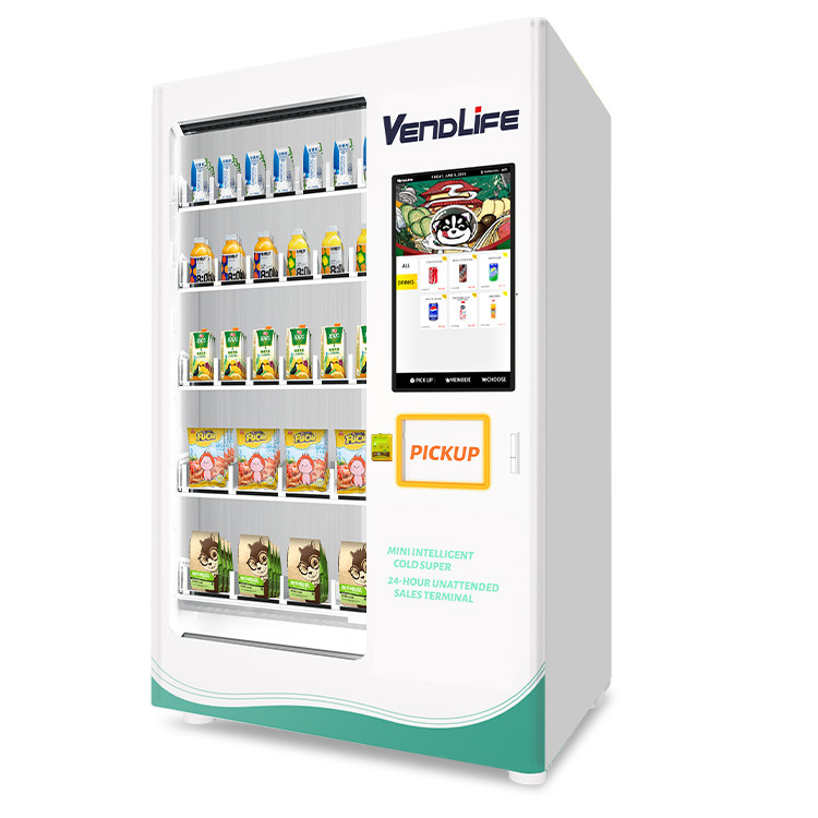 Quality 1700W Elevator Vending Machine , DEX Snack Combo Vending Machine Antioxidation for sale