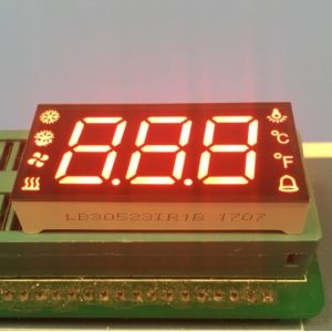 Quality SGS Custom LED Display , Multi color 7 Segment Display for temperature humidity for sale
