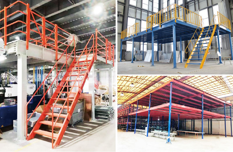 Steel Structure Garret Mezzanine Building 