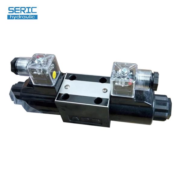 Quality DSG-01 Compact Lightweight Solenoid Operated Directional Valve with Low Pressure Drop for sale