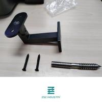 China ISO9001 90 Degree Satin Finish Balustrade Handrail Brackets factory