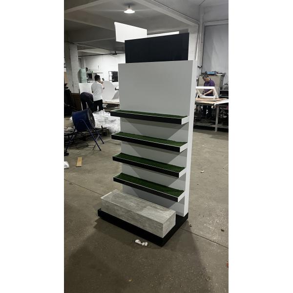 Quality Corrosion Protection Custom Display Rack For Store Logo Printing Available for sale