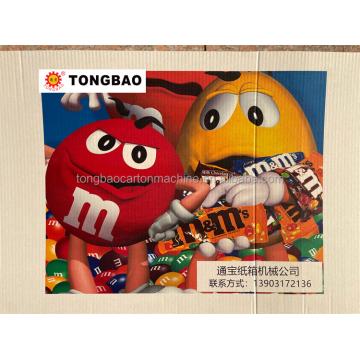 Quality Multicolor CMYK Printing Cardboard Digital Scanning Printer for Corrugated Board for sale