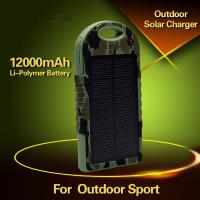 China Cheap Solar Mobile Phone Charger 10000mAh solar charger factory