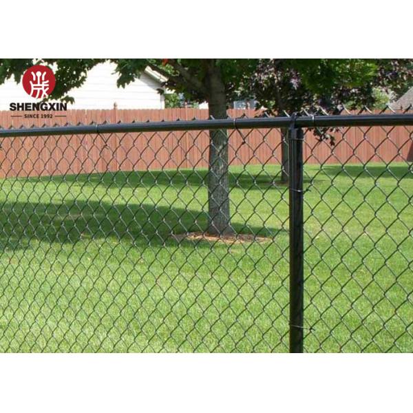 Quality Flexible 4.8mm Temporary Chain Link Fence Panels Hot Dip Galvanized for sale
