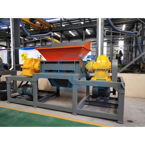 Quality Rubber Metal Shredder Plastic Recycling Machine with and Small Scraps Weight T for sale