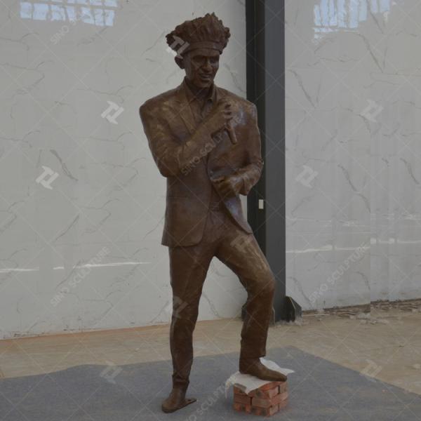 Quality Life Size Customized Casted Bronze Figure Statue Monument Statue for sale