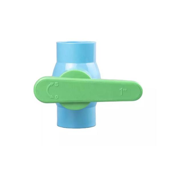 Quality Plastic PVC Ball Valve ABS Handle Socket For Water Control for sale