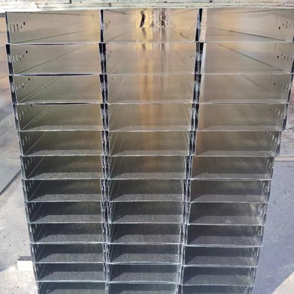 Quality Aluminum Trough Type Cable Tray Wireways Hot Dip Galvanized For Building for sale