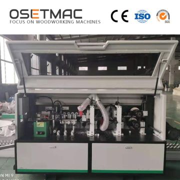 Quality PLC Control 6.7KW Woodworking Edge Banding Machine for sale