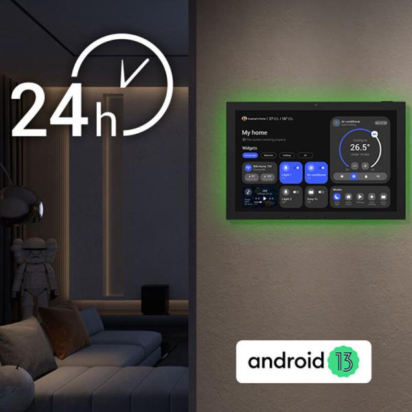 Quality 15.6 Inch RK3588 PoE Compatible Wall Mounted Tablet for Smart Home Automation with Android 13 for sale