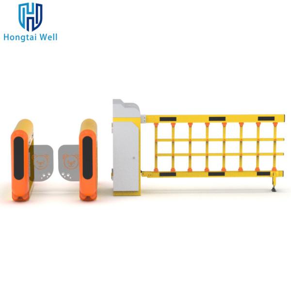 Quality 304 Stainless Steel Face Recognition Gate Kindergarten Swing Turnstile Gate for sale