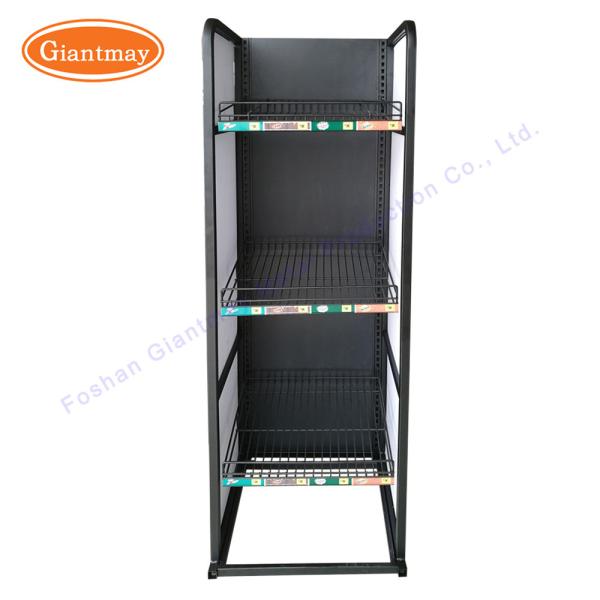 Quality Retail Shop Potato Chip Candy Basket Display Stand for sale